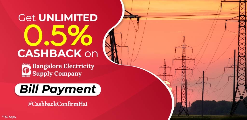 Bangalore Electricity BESCOM Bill Payment Online On EPayon